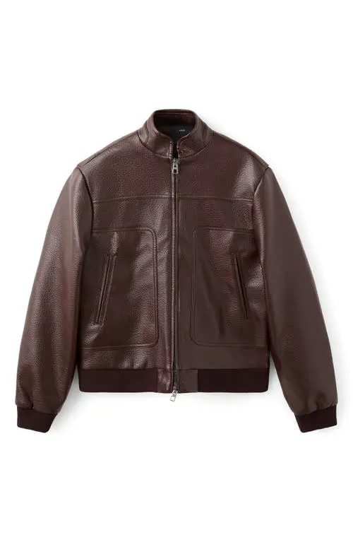 Mango Faux Leather Jacket