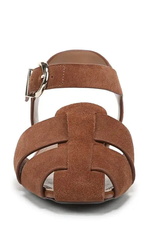 Naturalizer Cleo Leather Sandal - Walnut Wake