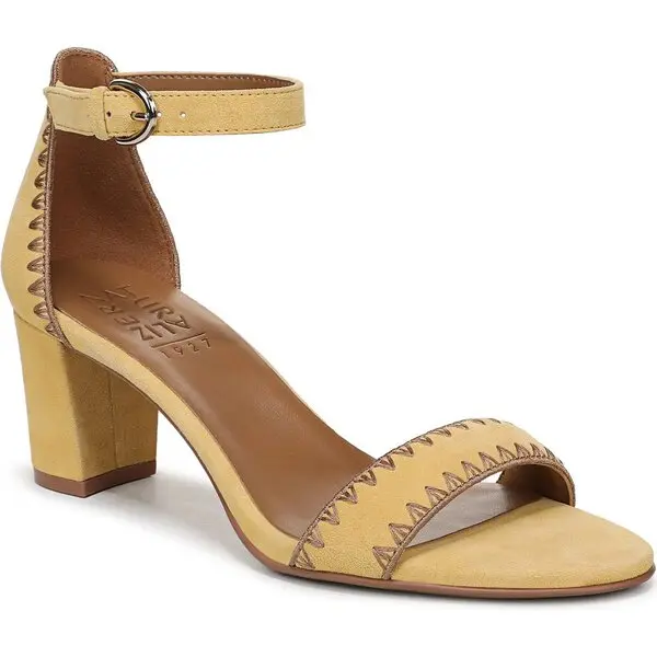 Naturalizer Vera Ankle Strap Sandal - Beehive Yellow