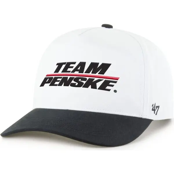 '47 Black Team Penske Nascar Two-tone Team Adjustable Hitch Hat