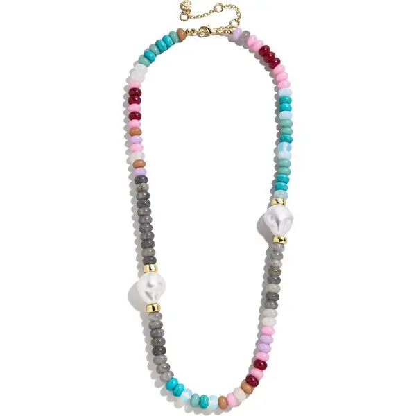 Baublebar Delaney Semiprecious Bead Necklace - Blue