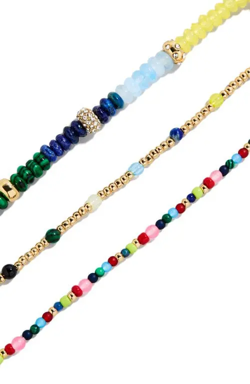 Baublebar Layered Bracelet - Gold Multi