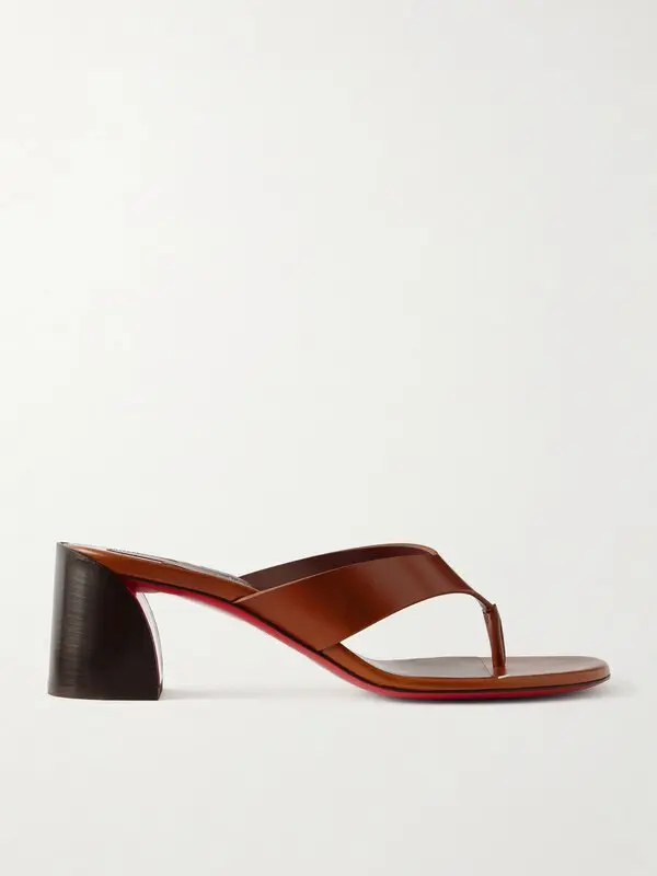 CHRISTIAN LOUBOUTIN Janetonga 55 Leather Sandals