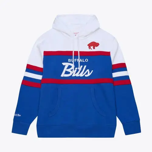 Mitchell & Ness Buffalo Bills Head Coach Hoodie - Royal