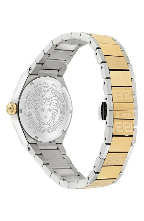 Versace V-auria Two-tone Bracelet Watch - Two Tone