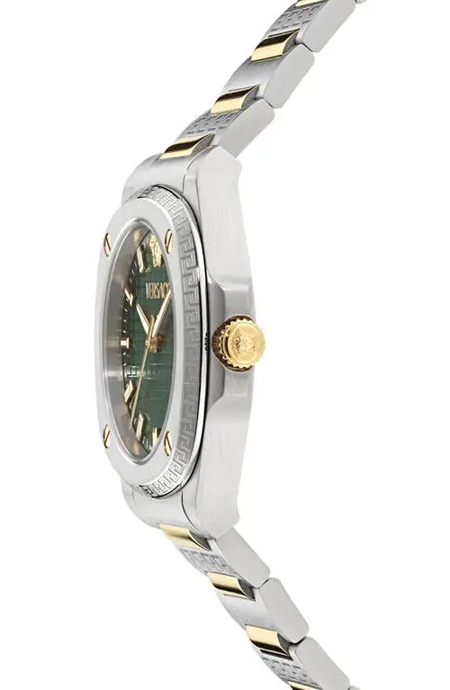 Versace Greca Pulse Two-tone Bracelet Watch - Two Tone