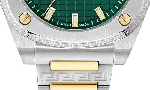 Versace Greca Pulse Two-tone Bracelet Watch - Two Tone