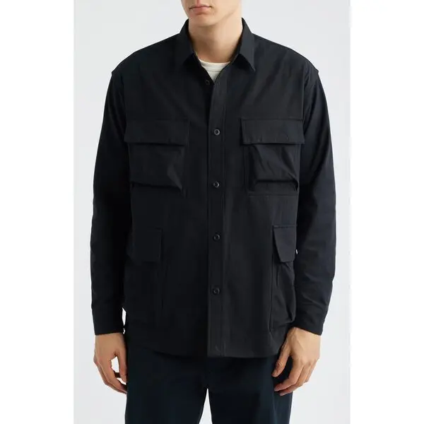 SNOW PEAK Takibi Herringbone Shirt Jacket