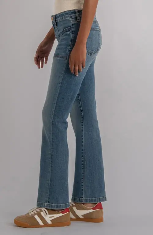 Kut From The Kloth Kelsey Seamed Kick Flare Jeans