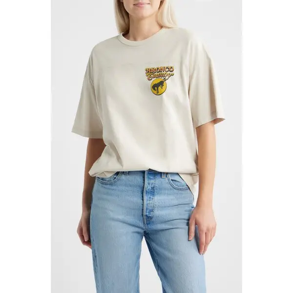 Junk Food Graphic Print Cotton T-shirt