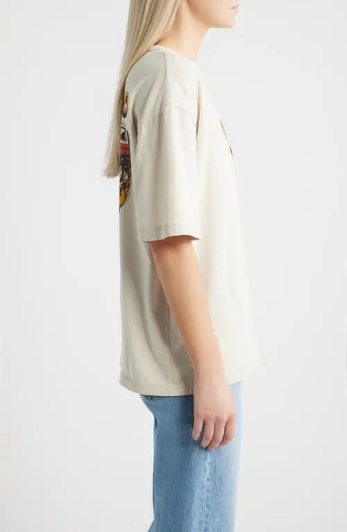 Junk Food Graphic Print Cotton T-shirt