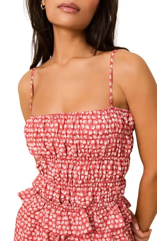 Solid & Striped Delilah Print Camisole - Shell Print