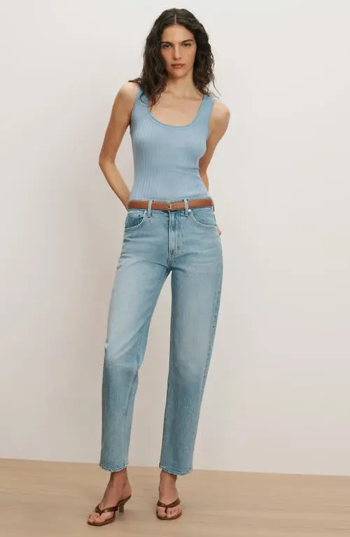 Veronica Beard Harley High-waist Arc Leg Jeans - Big Splash