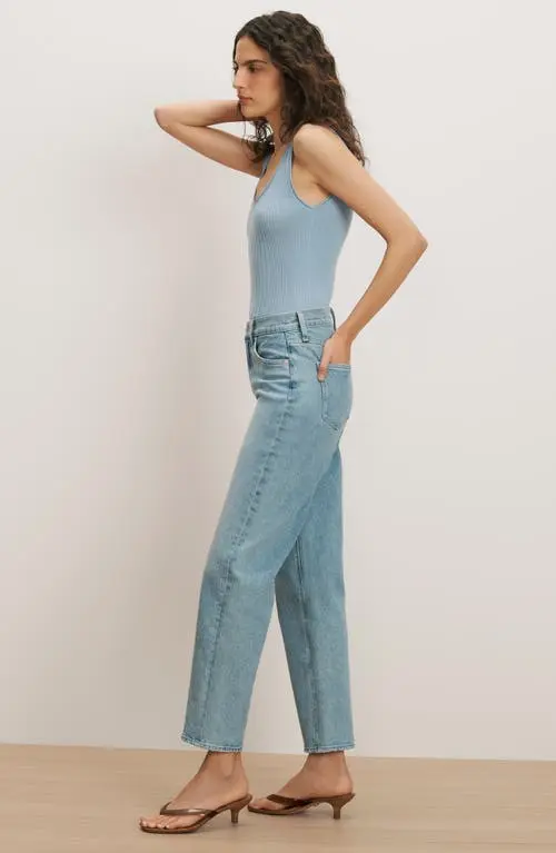 Veronica Beard Harley High-waist Arc Leg Jeans - Big Splash