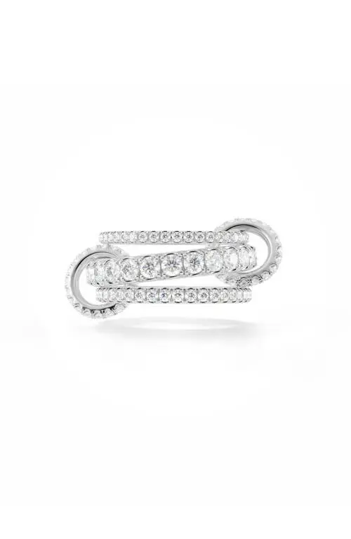 SPINELLI KILCOLLIN Tigris Diamond Linked Ring - Silver