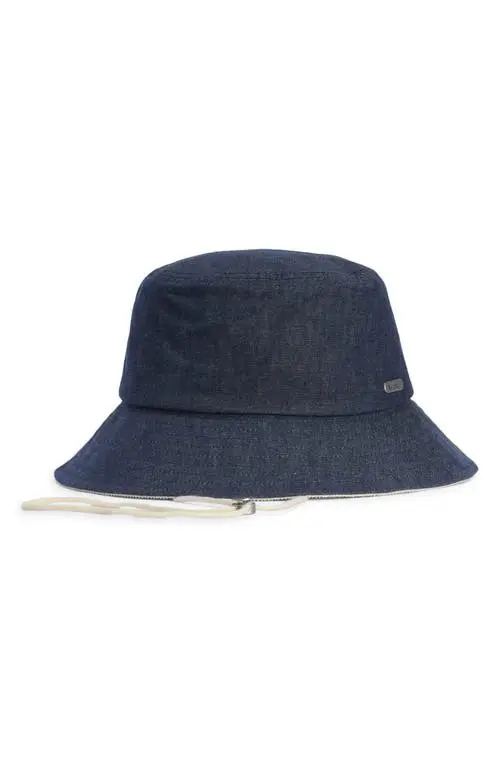 Barbour Asker Water-resistant Waxed Denim Bucket Hat