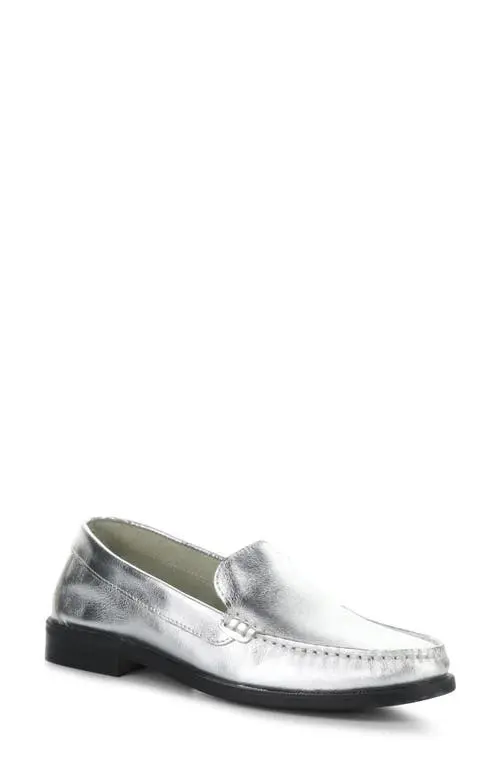 BOS. & CO. Dela Loafer - Silver