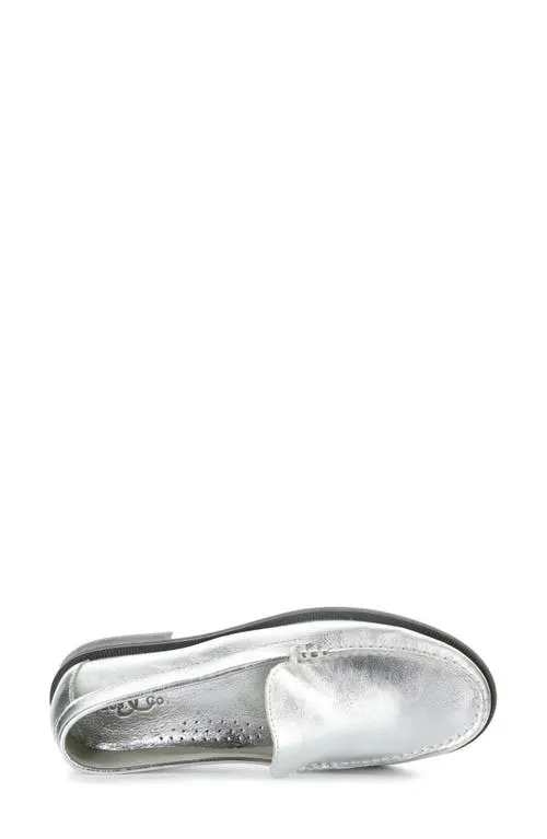 BOS. & CO. Dela Loafer - Silver