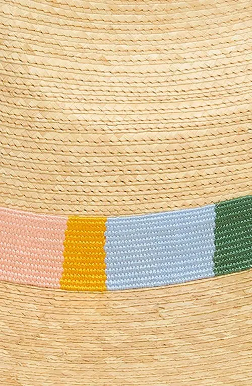 SUNSHINE TIENDA Clara Palm Straw Sun Hat