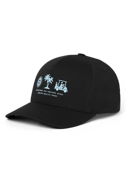 Travis Mathew Printed Cap - Black