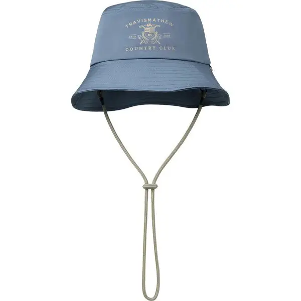 Travis Mathew Country Club Bucket Hat - Bering Sea