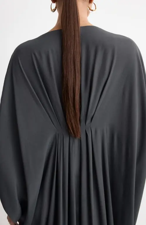 Mango Drape Maxi Dress
