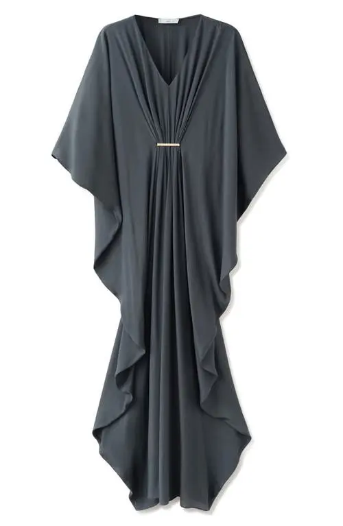 Mango Drape Maxi Dress