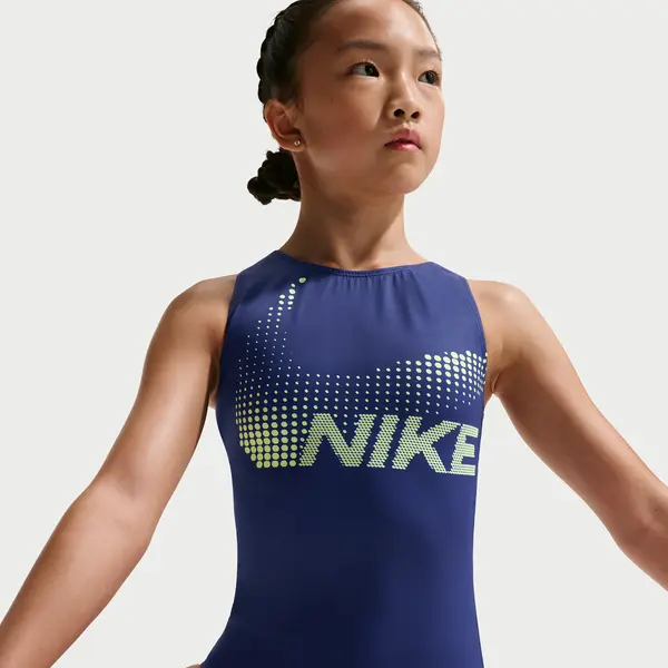 Nike Gymnastics Pixel Swoosh Leotard