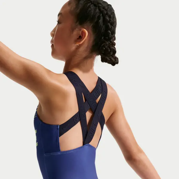 Nike Gymnastics Pixel Swoosh Leotard