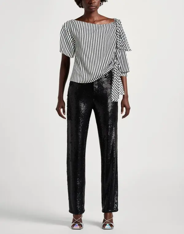 Pinko Woven Striped Top