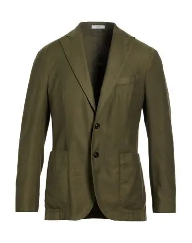 Boglioli Blazer Size Linen, Cotton, Elastane - Green