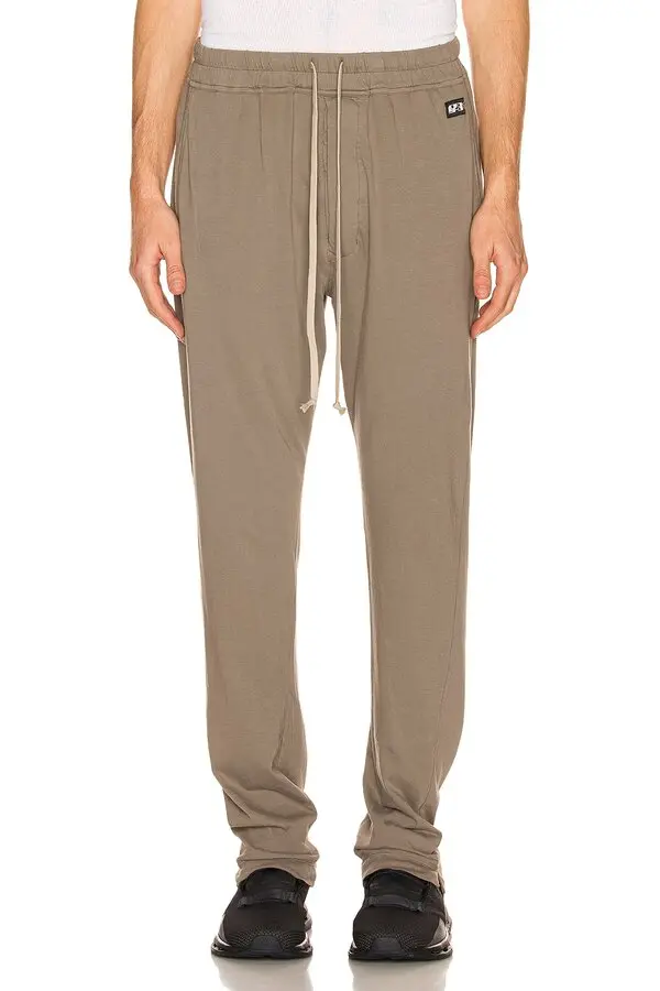 Rick Owens Berlin Pant In Grey - Dust