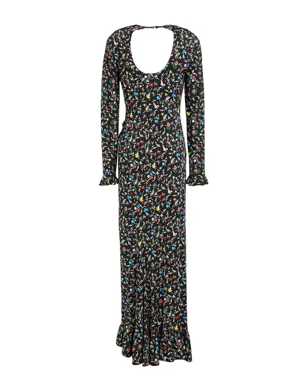 Rabanne Maxi Dress In Viscose And Elastane
