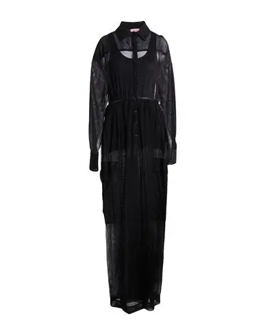 Pinko Jumpsuit In Polyamide And Cotton - Black
