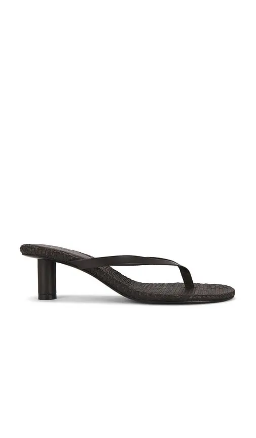 ST. AGNI Woven Thong Stiletto Heel