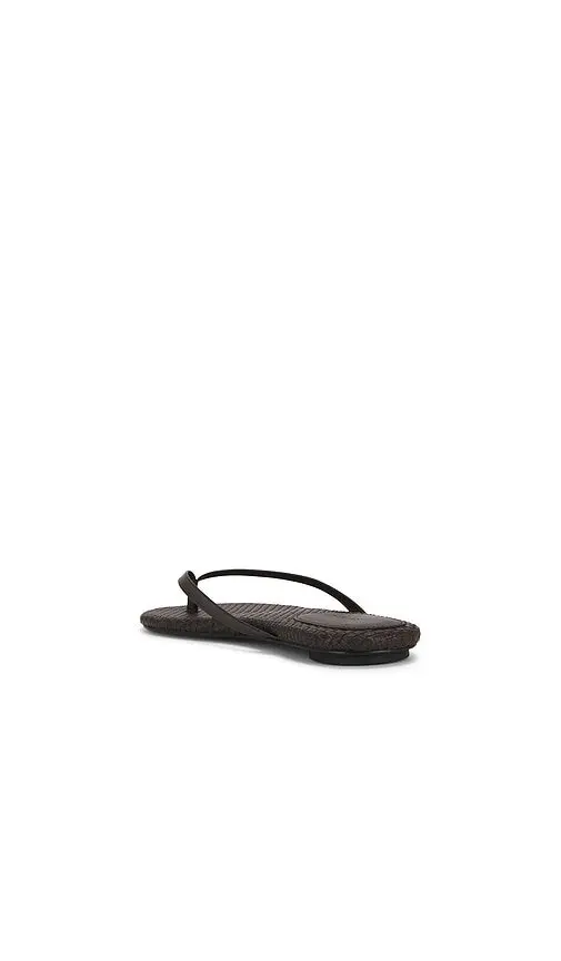 ST. AGNI Woven Flip Flop