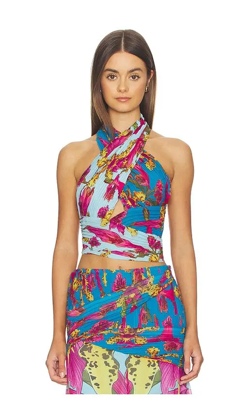 MUMA WORLD Amazonian Orchid Andressa Top