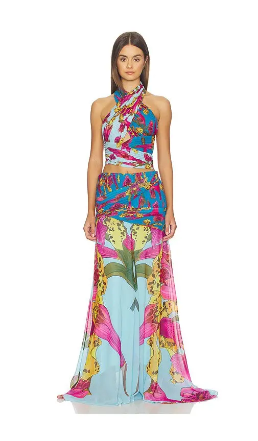 MUMA WORLD Amazonian Orchid Andressa Top