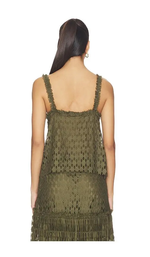 Ulla Johnson Francoise Lace Tank Top