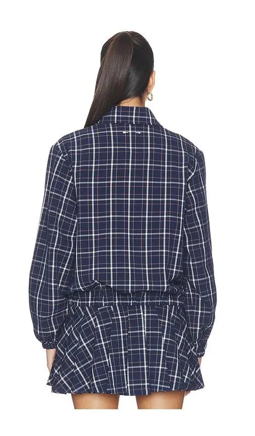 The Upside Valencia Lexi Collared Jacket - Navy