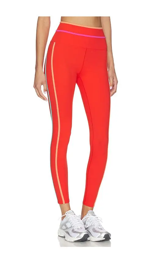 Beach Riot Solara Leggings - Red