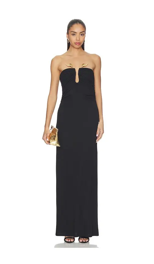Cult Gaia Emir Strapless Gown