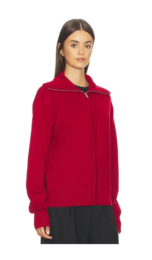 ENTIRE STUDIOS Knit Zip Up Jacket
