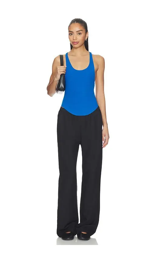 ARTLESS Haze Ribbed Jersey Tank Top