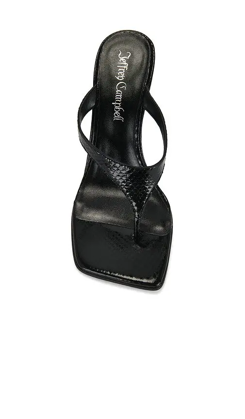 Jeffrey Campbell Romee Wedge Sandal - Black