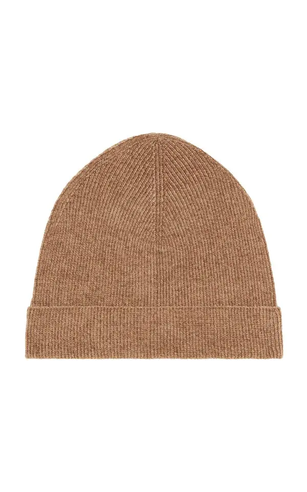 Gabriela Hearst Spire Silk Beanie - Tan