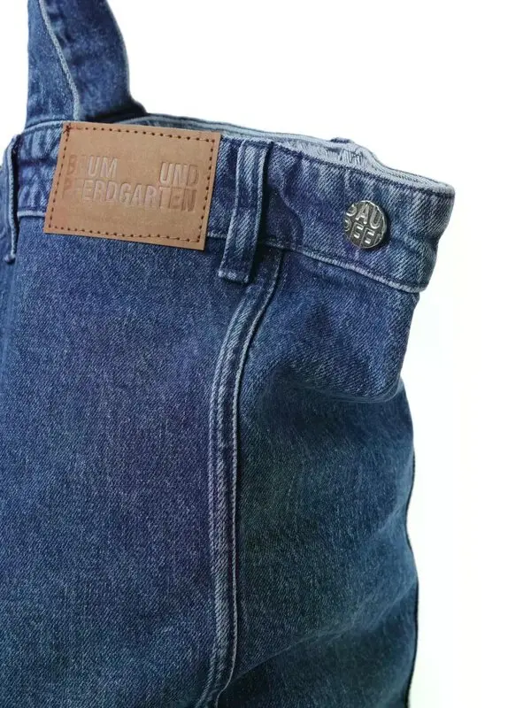 Baum Und Pferdgarten Pocket-detail Tote Bag