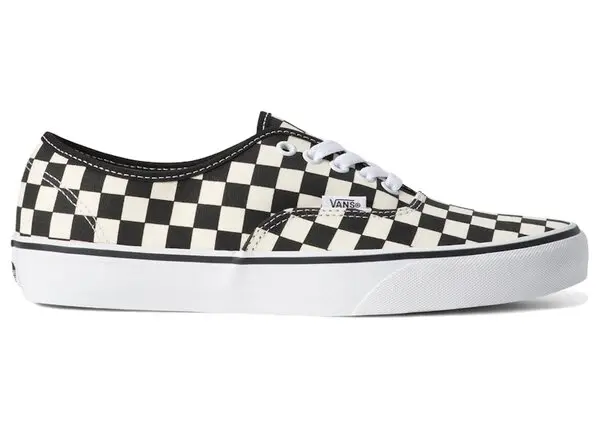 VANS Authentic Checkerboard Sneakers - Black/white
