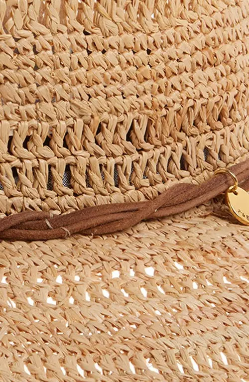 Rag & Bone Raffia Straw Boater Hat