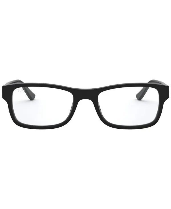Ray-ban Rectangle Eyeglasses - Matte Blac